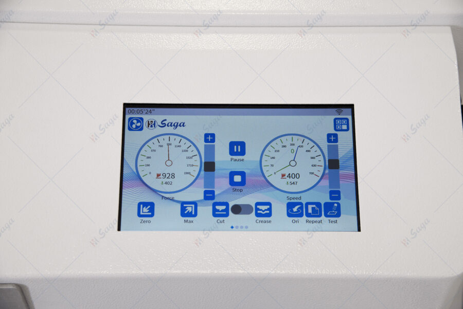 Saga 6698 label sheet cutter for all print shops