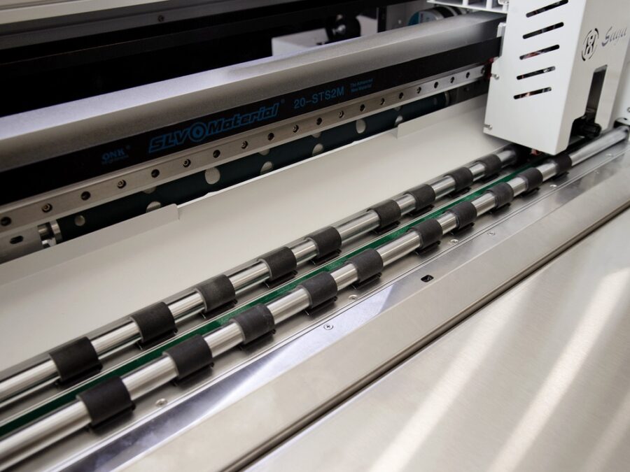 Saga 2301 label sheet cutter for all print shops
